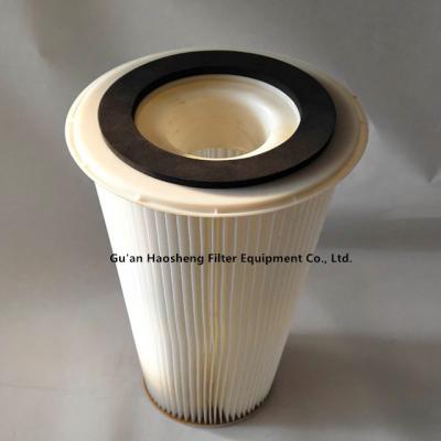 中国 0.3uトラックのエア フィルター ポリエステル集じん器フィルター 販売のため