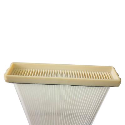 Cina Cartuccia di filtro industriale dal collettore di polveri dell'elemento filtrante di rimozione di polvere di filtro dell'aria piano della pagina del poliestere per la tagliatrice del laser in vendita
