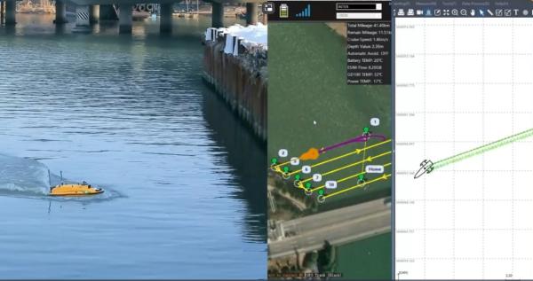Quality Hydrographic Survey Boat Bathymetric Survey Unmanned Survey Boat Usv Hull With for sale