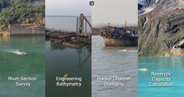 Quality Hydrographic Survey Boat Bathymetric Survey Unmanned Survey Boat Usv Hull With for sale