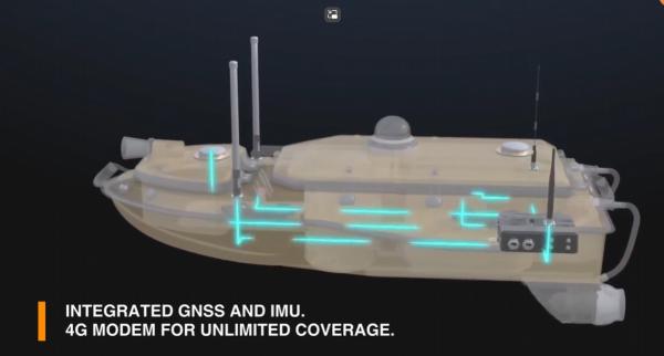 Quality Hydrographic Survey Boat Bathymetric Survey Unmanned Survey Boat Usv Hull With for sale