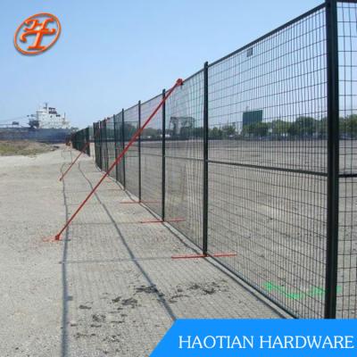 China Welded wire mesh temporary anti-Climb mobile fencing for terrain protection for sale