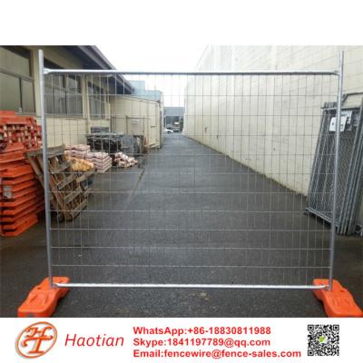 China 60*150 mm mesh construction site mobile temporary fencing direct factory for sale