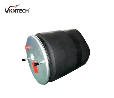 Cina American Truck Freightliner Air Spring Firestone W01-358-8984 con pistone in acciaio 1T66E-11.8, Rowe ASC1400HL Rubber naturale metallo giù Sostituito da Vkntech 1K8984 in vendita