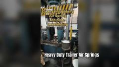 air spring top plate accembling/air spring/air bags/air spring factory daily