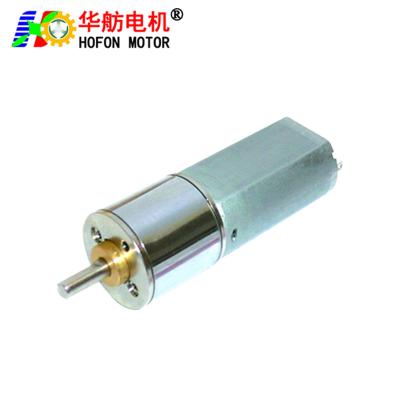 中国 Hofon Motor GM16-050SH DC High Torque Gear Box Electric Motor 3V 5V 6V 12V For Robotics 販売のため