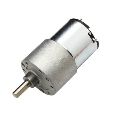 China 37mm Durchmesser-fertigte gesundheitlicher Waren DC-Gang-Motor mit 24V/Spannungsbereich besonders an zu verkaufen