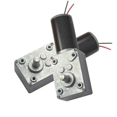 China Motor DC-12V mit Getriebe, Wurm-Gang-Motor 24V für Automobil-Kupplung zu verkaufen
