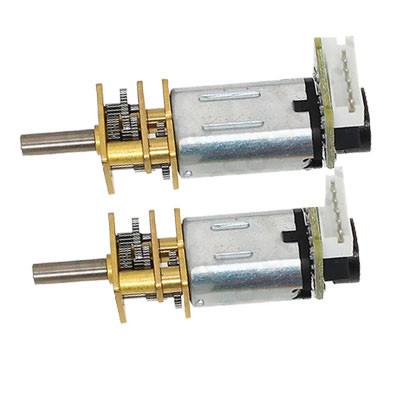 China Customized Voltage Range DC Motor with Encoder RoHS / ISO Certificated for sale