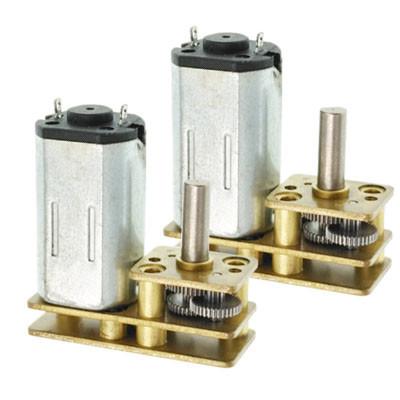 Cina 5V / uso del giocattolo del robot del motore dell'ingranaggio a vite del metallo 12V/di 6V 24mm a basso rumore in vendita