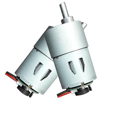 Cina Diametro del motore 37mm dell'ingranaggio del verme di CC di alta precisione con il robot dell'encoder 3V 6V 12V in vendita