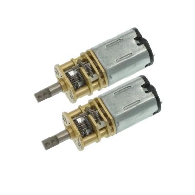 Cina 4.5V / velocità del carico nominale del motore GM10F-M10VA 160mA 70RPM dell'ingranaggio a vite di CC del metallo 1.5V in vendita