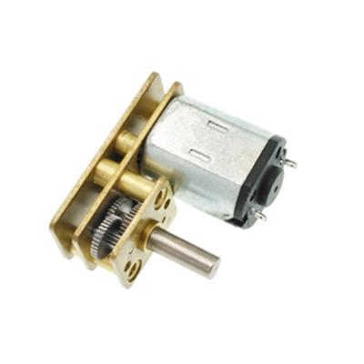 China Dauerhafter DC-Getriebemotor 6 Volt GM1024-N10VA für vollautomatischen elektronischen Türschloss zu verkaufen