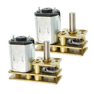 China GM1024-N10VA Motor eléctrico de CC cepillado Cerradura electrónica de puerta completamente automática de 3 voltios aplicada en venta