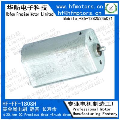 China FF-180SH bürstete Mikro-DC-Motor 20mm 3V/6V/12V für Edelmetall elektrische Zahnbürste des Rasiermessers der vorbildlichen Flugzeuge Motor for sale