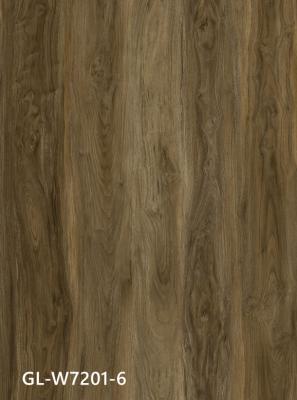 China 5mm 0.3mmWL Modern Elastic Luxury Click SPC Flooring Walnuts Plastic Composite for sale