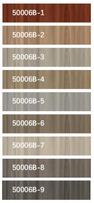 China Sombra de madera incombustible Burlywood del OLMO del tecleo del suelo del proceso estadístico del grano de GKBM DG-W50006B-1 en venta