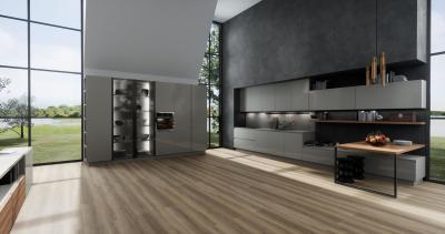 Cina Clicchi il cloruro di polivinile di legno SPC che pavimenta Eco GKBM amichevole DG-W50013B-1 in vendita