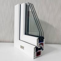 China GKBM 65 Extrusion UPVC Casement Window Profiles Structural Components for sale