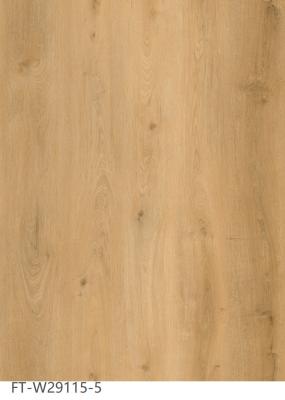 China Da pedra brilhante à prova de fogo verde de Brown de desenhos em espinha do clique de GKBM FT-W29115-5 1220mm revestimento composto do SPC à venda
