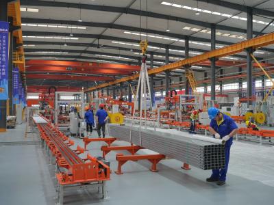 China Electrical Cold Steel Roll Forming Machine 55kw PLC Cold Roll Forming Machine for sale