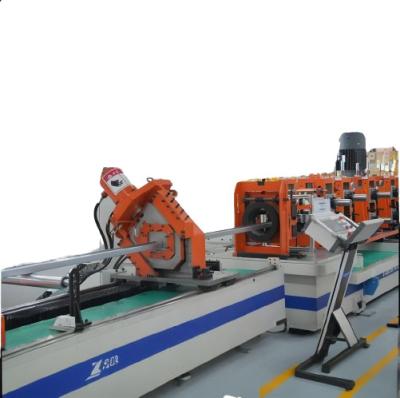 China Metal 5mm  Cz Purlin Machine Channel Steel Structure C U Purlin Roll Forming Machine for sale