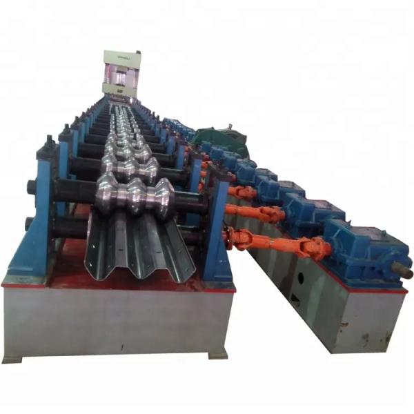 Quality Tube Mill Profile guardrail machine Steel Roll Forming Machine for sale