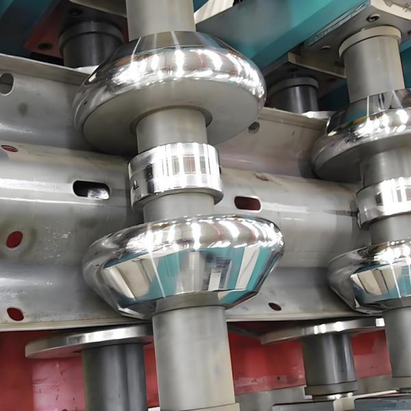 Quality 25mm - 63.5mm Highway Guardrail Forming Machine Steel Roll Forming Machine for sale