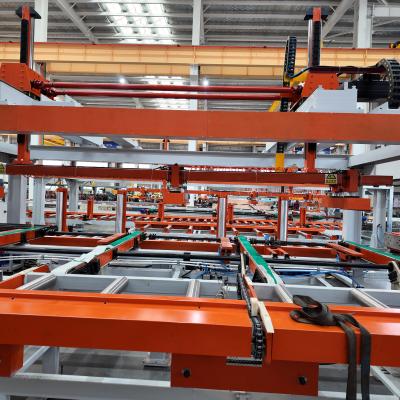 China Auto Steel Strut Roll Forming Machine with Stacking Device 1.0-3.0 mm Maximum Material Thickness 8000mm X 2000mm X 3000mm Dimensions +- 0.5 Mm Horizontal Deviation for sale