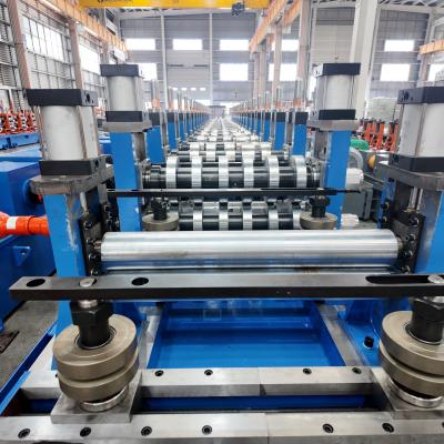China Automatic Highway Guardrail Forming Machine with PLC Control Touch Screen Cr12MoV Rollers 20-35m/min Speed for sale