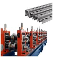 China Solar Panel Bracket Roll Forming Machine with 10-30m/min Speed, 1-3mm Thickness for Mounting Systems for sale