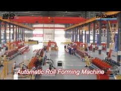 thronch high production rack roll forming machine for sale