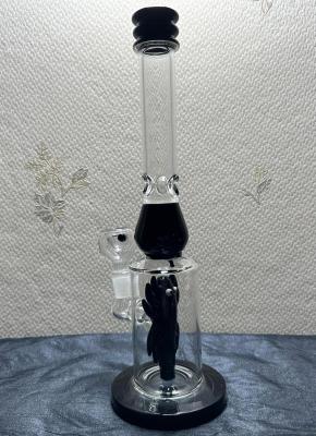 Cina 16 pollici di vetro spesso blu Bong Hookah Ice Glass Bong personalizzabile in vendita