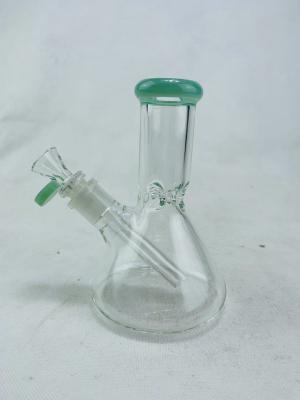 Cina Spessore di vetro a 10 pollici delle tubature dell'acqua 7mm variopinto con la ciotola di vetro femminile di 14mm in vendita