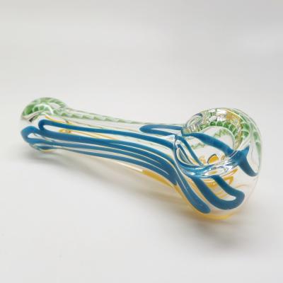 Cina I tubi saltati moderni della mano del vetro borosilicato innaffiano l'erbaccia di fumo in vendita