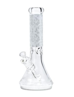 Cina Vetro inferiore delle tubature dell'acqua del riciclatore di Handblown della metropolitana del becher del borosilicato il grande Bongs in vendita