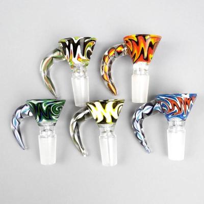 Cina Ciotola di tubo ceramica di fumo della limanda di Rig Accessories 14mm dell'imbuto del chiodo in vendita