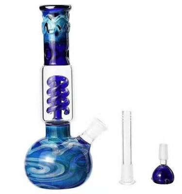 Cina l'acqua di vetro spessa di 5mm Bongs il borosilicato a 18 pollici - ghiaccio multicolore alto Perc Glass Bongs in vendita