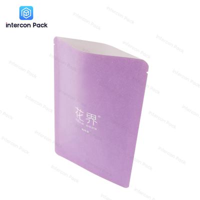 Chine Gravure composée en plastique blanche de sac de papier d'emballage de PE imprimant la poche latérale du joint 3 à vendre