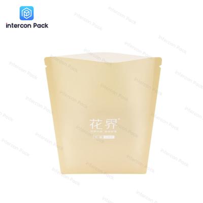 Cina Borsa risigillabile della chiusura lampo di Multi-dimensione della borsa di carta kraft di Brown per i vestiti in vendita