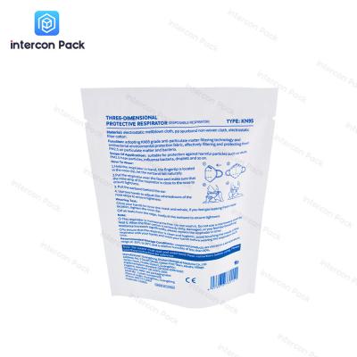 Cina Borsa d'imballaggio della maschera di colore su misura borsa composita di plastica di carta amichevole di Eco in vendita