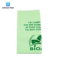 China Gravnre Printing Plastic Packaging Bag Biodegradable Corn Starch Poly Bags for sale