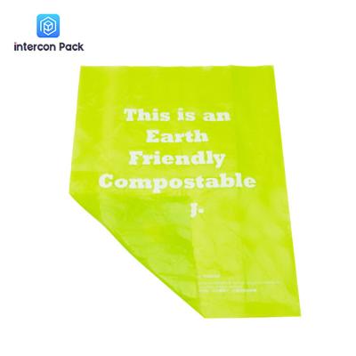 Cina Sacchetto della spesa biodegradabile di plastica amichevole della borsa 0.054mm di imballaggio di Eco in vendita