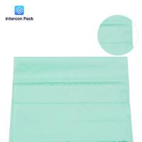 China Intercon Pack Plastic Packaging Bag Biodegradable Cornstarch Carrier Bags for sale