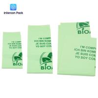 China Gravnre Printing Plastic Packaging Bag Biodegradable Corn Starch Poly Bags for sale