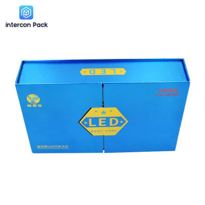 Cina Falda magnetica della scatola di lusso del boutique di Interconpack per la lampada elettronica in vendita