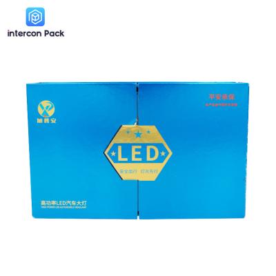 Cina Falda magnetica della scatola di lusso del boutique di Interconpack per la lampada elettronica in vendita