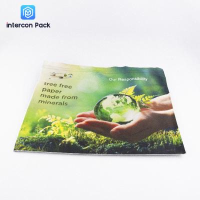 Cina Giornale di pietra impermeabile durevole di stampa offset della prova dello strappo della carta 24lb in vendita