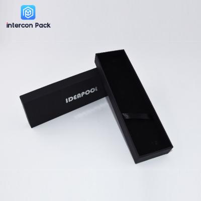 Cina Logo Square Jewelry Gift Boxes su ordinazione ha stampato la scatola di stoccaggio dei gioielli del cuoio in vendita