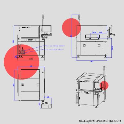 China GKG GLS Automatic SMT Stencil Printer 510*510mm for sale